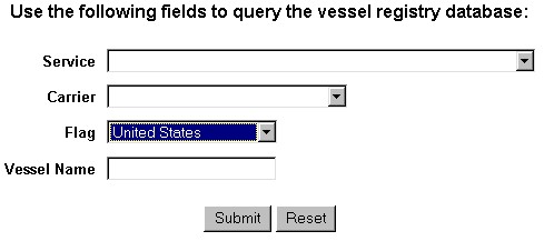 Vessel Registry